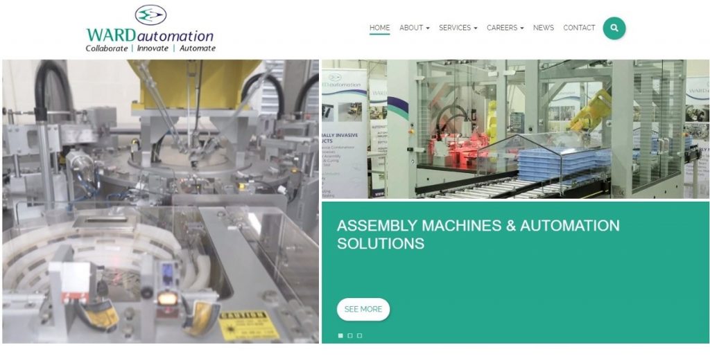 Ward Automation Launches New Website | Atlantic MedTech Cluster